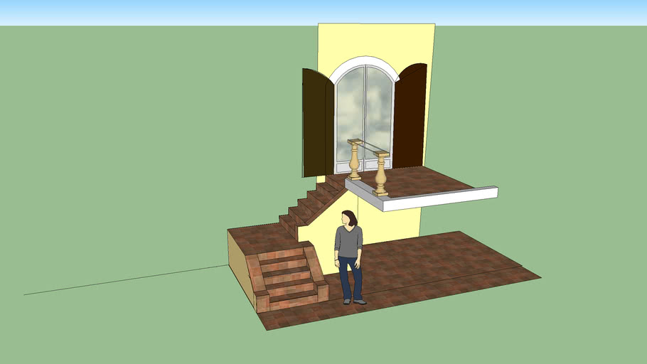 STAIR TO GARDEN | 3D Warehouse