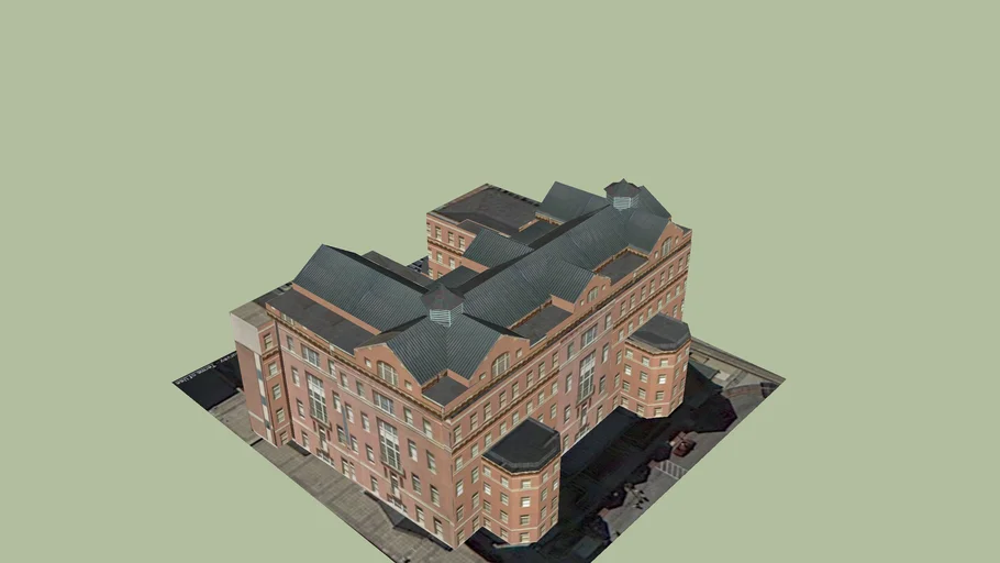 Henry Phipps Psychiatric Center | 3D Warehouse