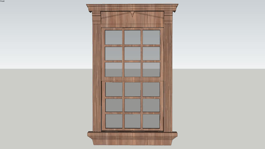 Old Houses Window | 3D Warehouse