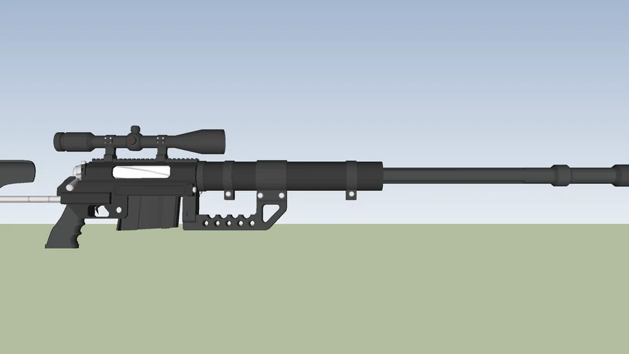 CheyTac M200 .408 call M200 / Intervention | 3D Warehouse