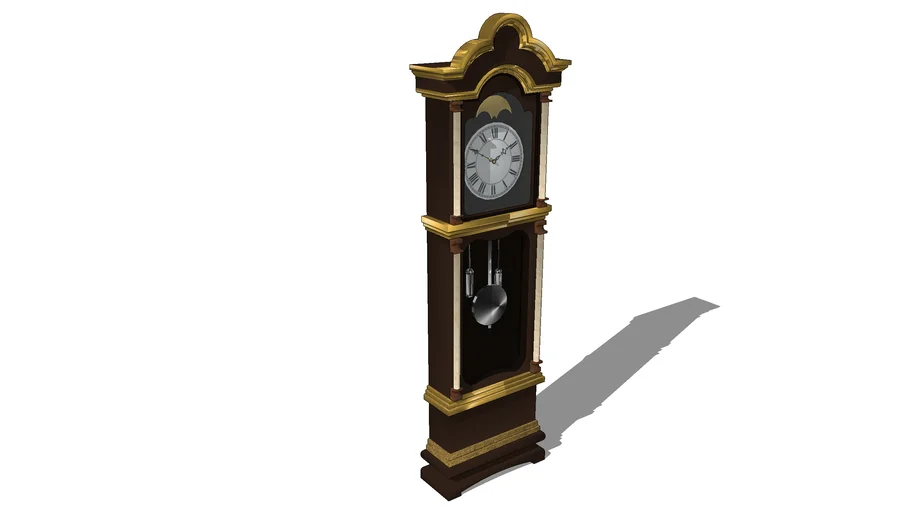 Grandfather Clock | 3D Warehouse