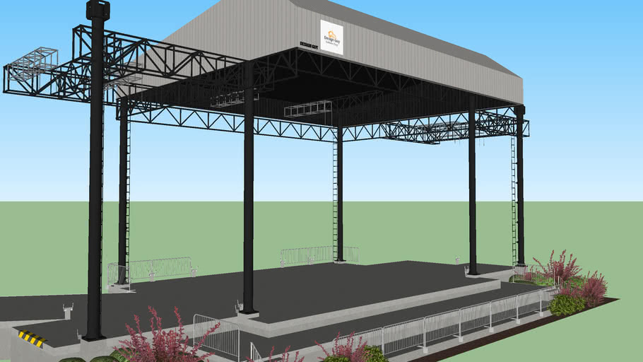 Racetrack Stage 01 | 3D Warehouse