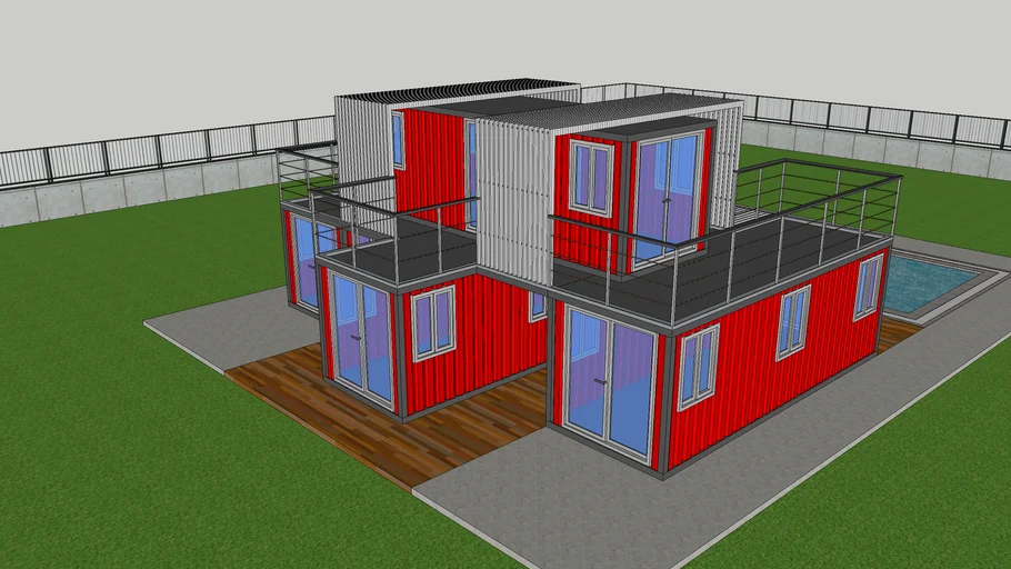 Container_House_Desgin | 3D Warehouse