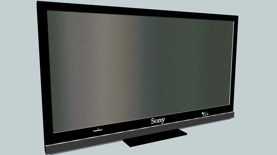 TV Sony Bravia | 3D Warehouse