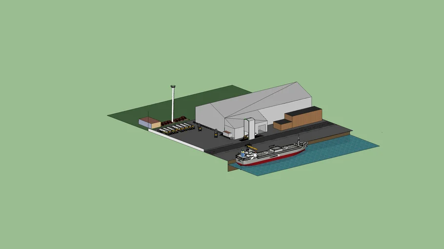 Chatham Cement Terminal | 3D Warehouse