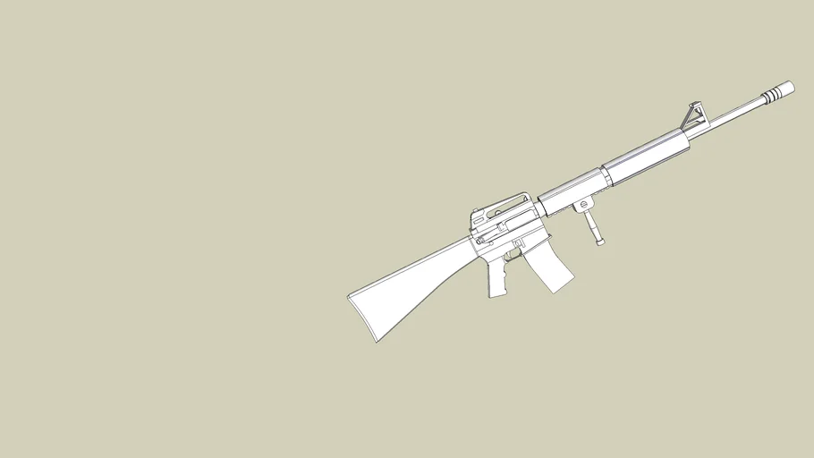 M16A4 | 3D Warehouse