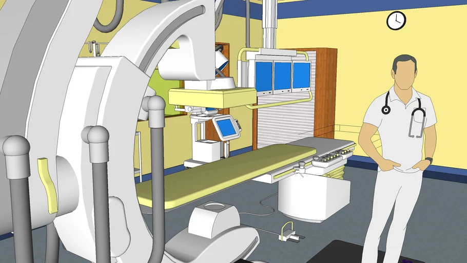 PHILIPS CATH LAB ALLURA FD20C | 3D Warehouse