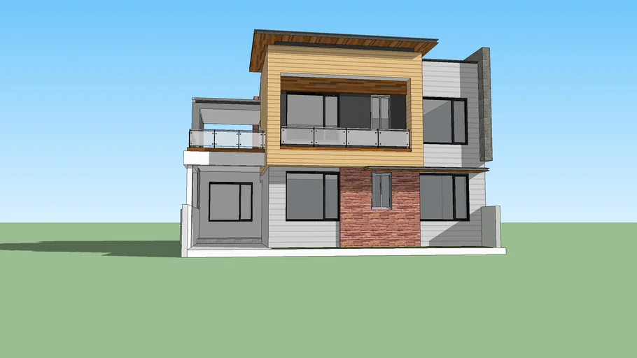 Modern House corner | 3D Warehouse