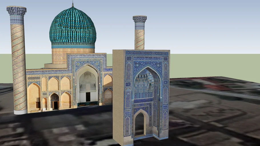 Gur-e-Amir | 3D Warehouse