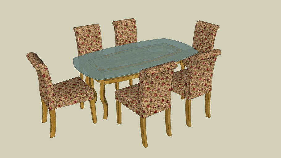 dining set | 3D Warehouse