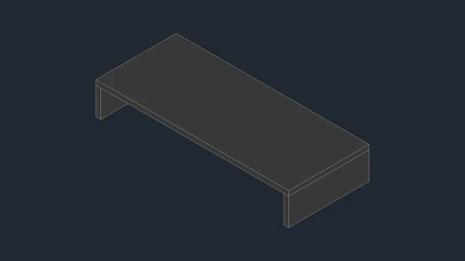 Monitor Riser | 3D Warehouse