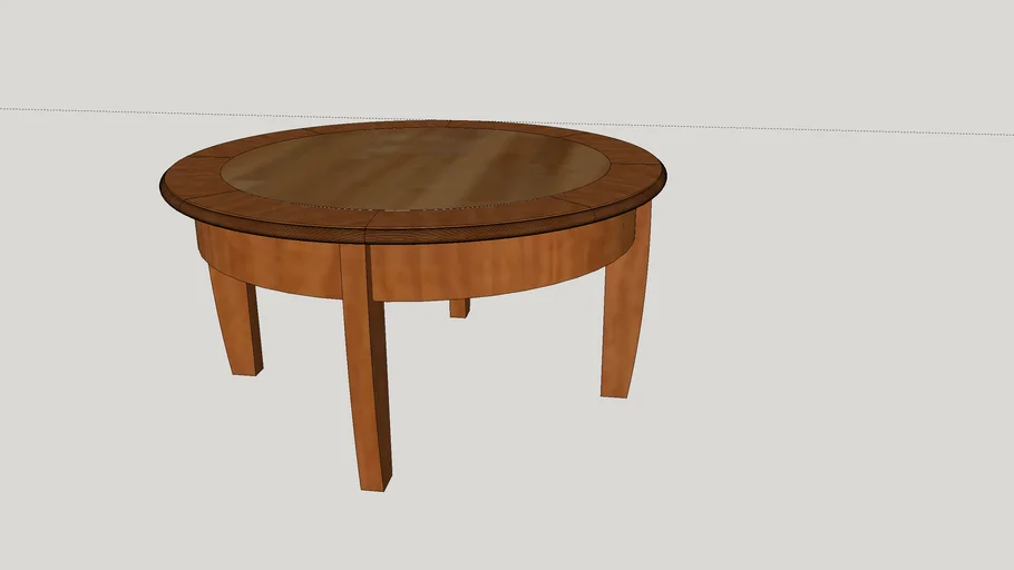 Round coffee table | 3D Warehouse