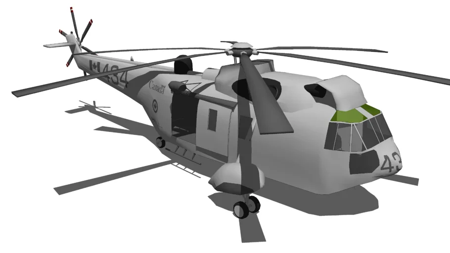 Sikorsky S61 / H3 Sea King Helicopter | 3D Warehouse