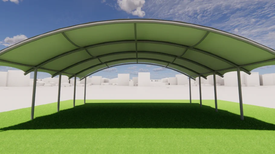 TENSILE MEMBRANE STRUCTURE | 3D Warehouse