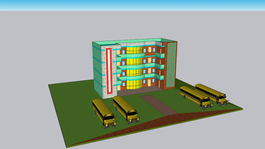 school building | 3D Warehouse