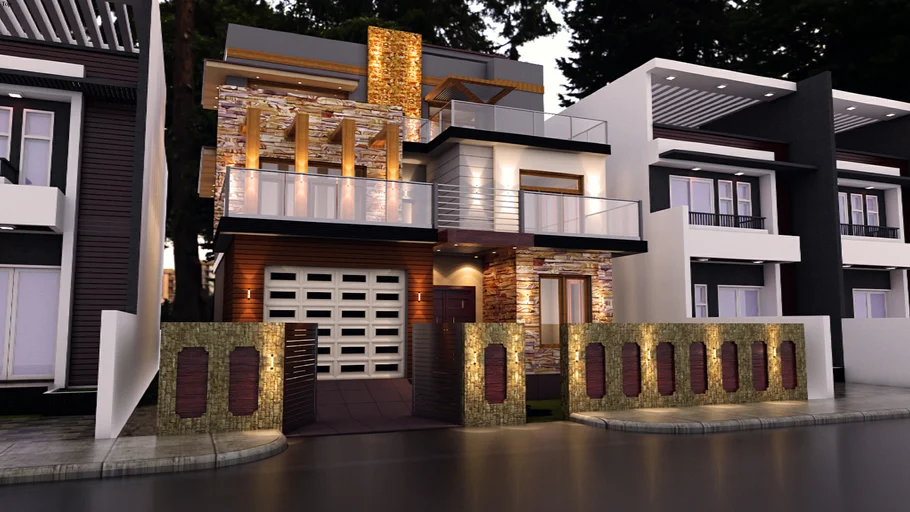 Modern House - Concept 016 | 3D Warehouse