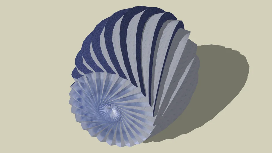 Spiral Glass Fan | 3D Warehouse