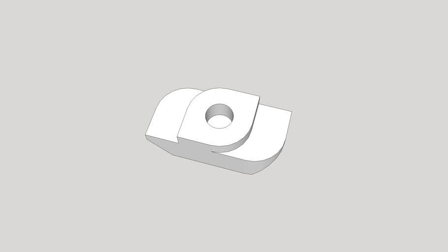 T-Nut M3 Screew 3030 Aluminium Profile | 3D Warehouse