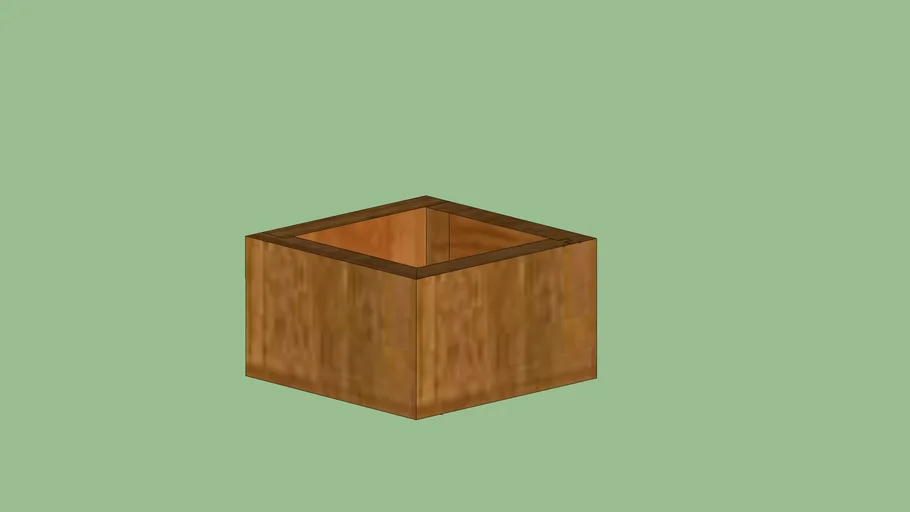 wood box | 3D Warehouse