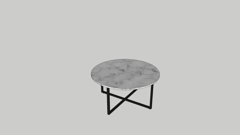Coffee table round 70 cm. | 3D Warehouse