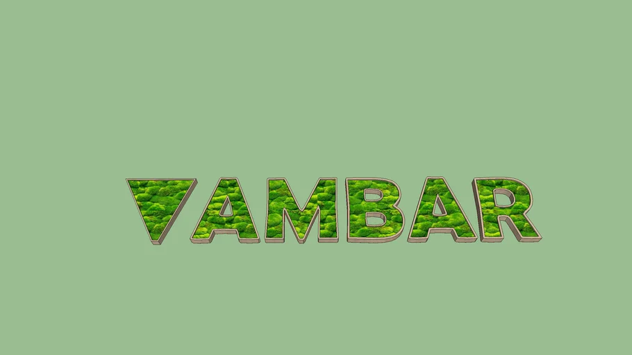 Ambar logo green | 3D Warehouse