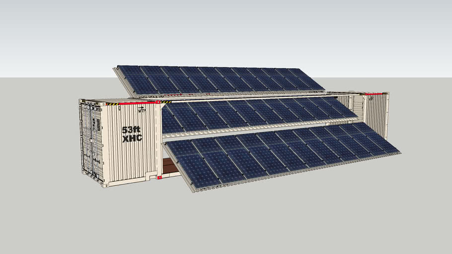 Solar Container | 3D Warehouse