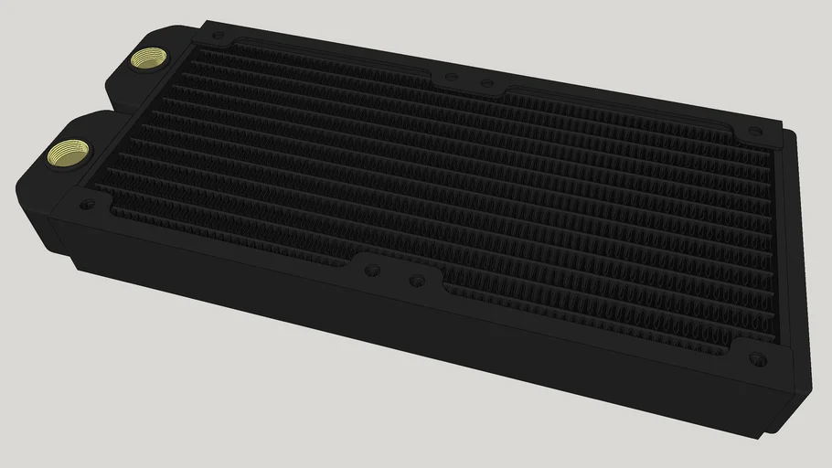 Radiador WM-LP240-01- 240mm Barrow | 3D Warehouse
