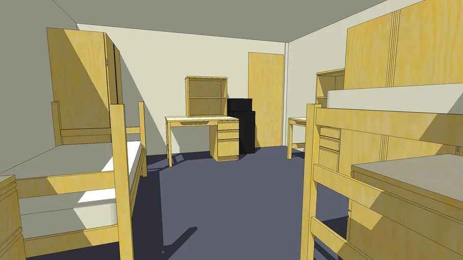 Dorm Room | 3D Warehouse