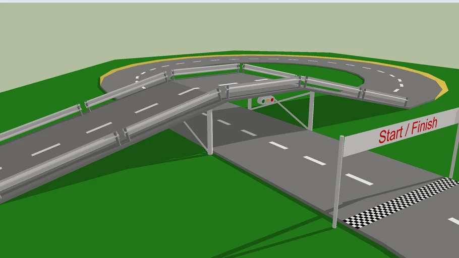 Grade 8 Race Track Project | 3D Warehouse