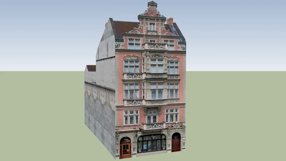 Kamienica Na Ul Ogarna 26 W Gda sku 3D Warehouse