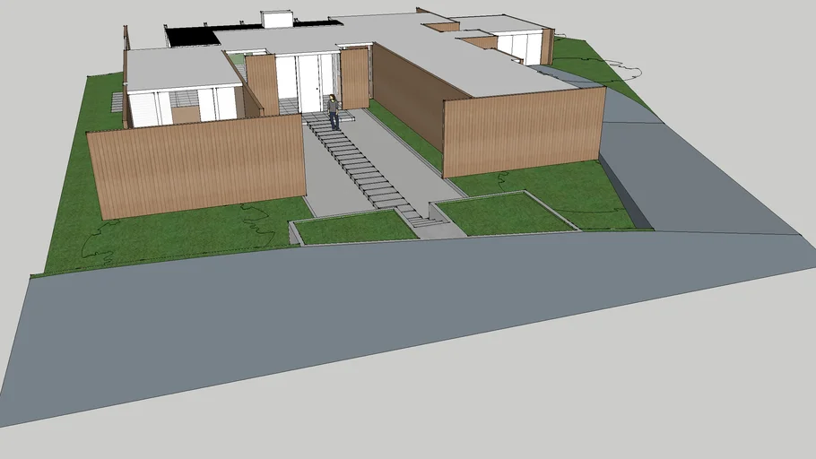 Case Study House #23 Triad | 3D Warehouse