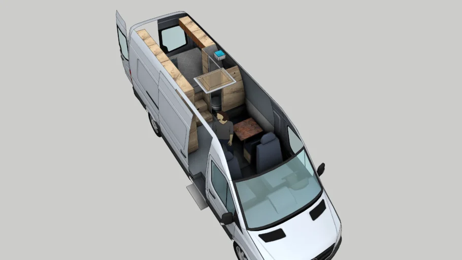 Motorhome Sprinter Motorcasa Projeto Básico - Modelo - 3D Warehouse Um ...