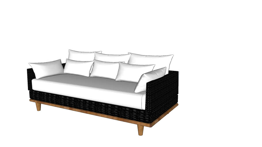 Sofá Área Externa Templum | 3D Warehouse