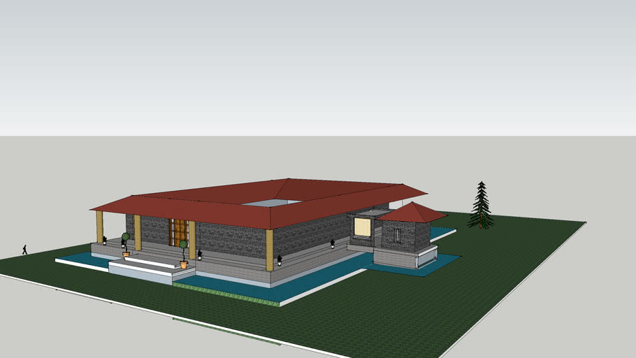 typical kerala style house | 3D Warehouse