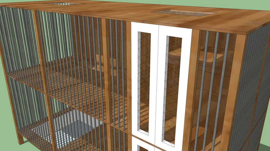 kandang kucing 2 lantai | 3D Warehouse