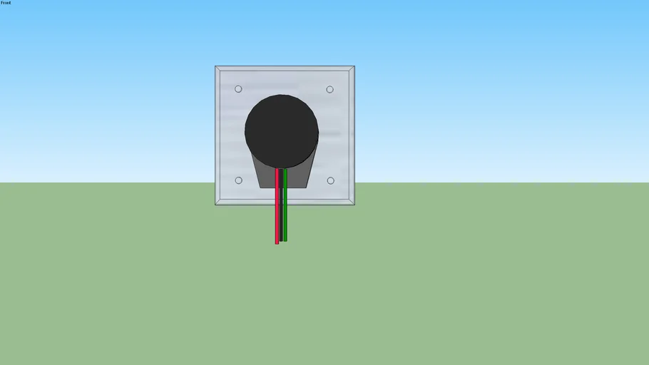220 Outlet, Single, with Plug | 3D Warehouse