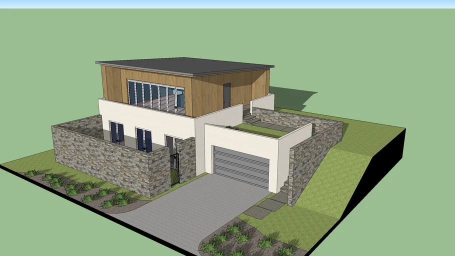 Hillside House | 3D Warehouse