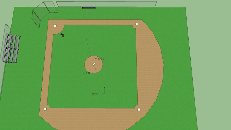 Bell Canyon Baseball Field | 3D Warehouse