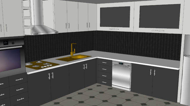 Mutfak Tasarımı - Kitchen Design | 3D Warehouse