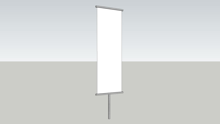 KRYG - T Banner 300x100 cm | 3D Warehouse