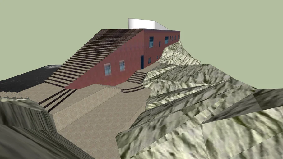 Villa Malaparte - Adalberto Libera | 3D Warehouse