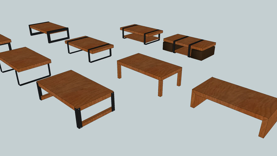 Modern Coffee tables | 3D Warehouse