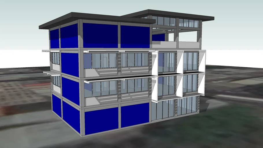 Edificio de Oficinas | 3D Warehouse