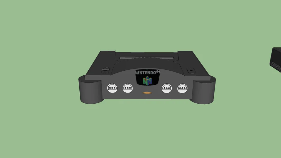 Nintendo 64 Console Grey | 3D Warehouse