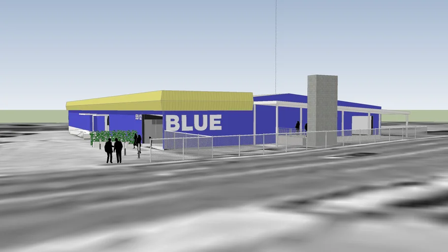 Blue Market Gallery | 3D Warehouse