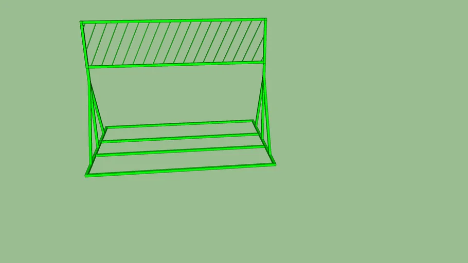 Rak Sepeda B2B | 3D Warehouse