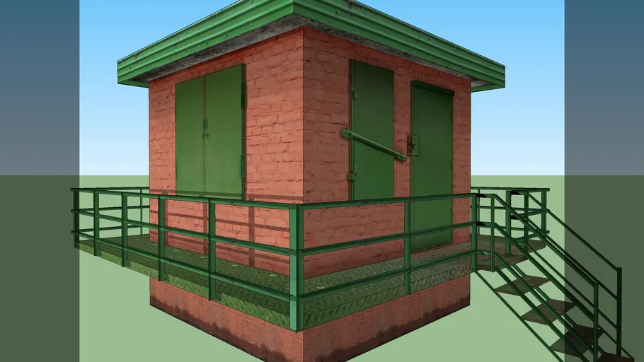 Switch post | 3D Warehouse