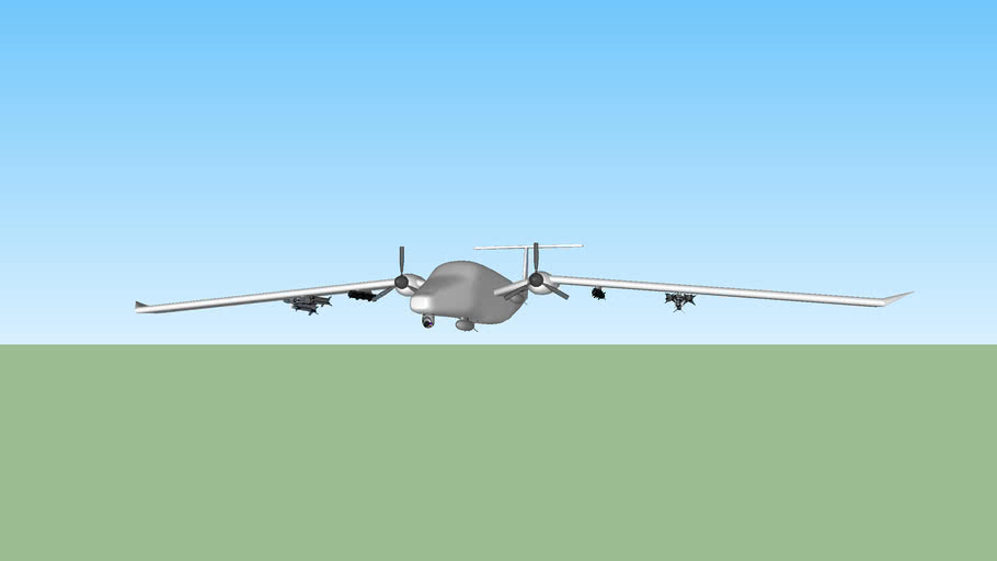 TURKİSH AKINCI ATTACK UAV | 3D Warehouse