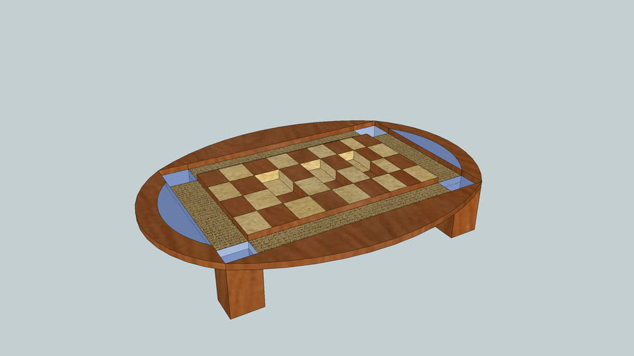Chess Table | 3D Warehouse