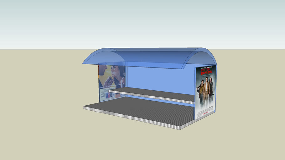 Bus Stop | 3D Warehouse